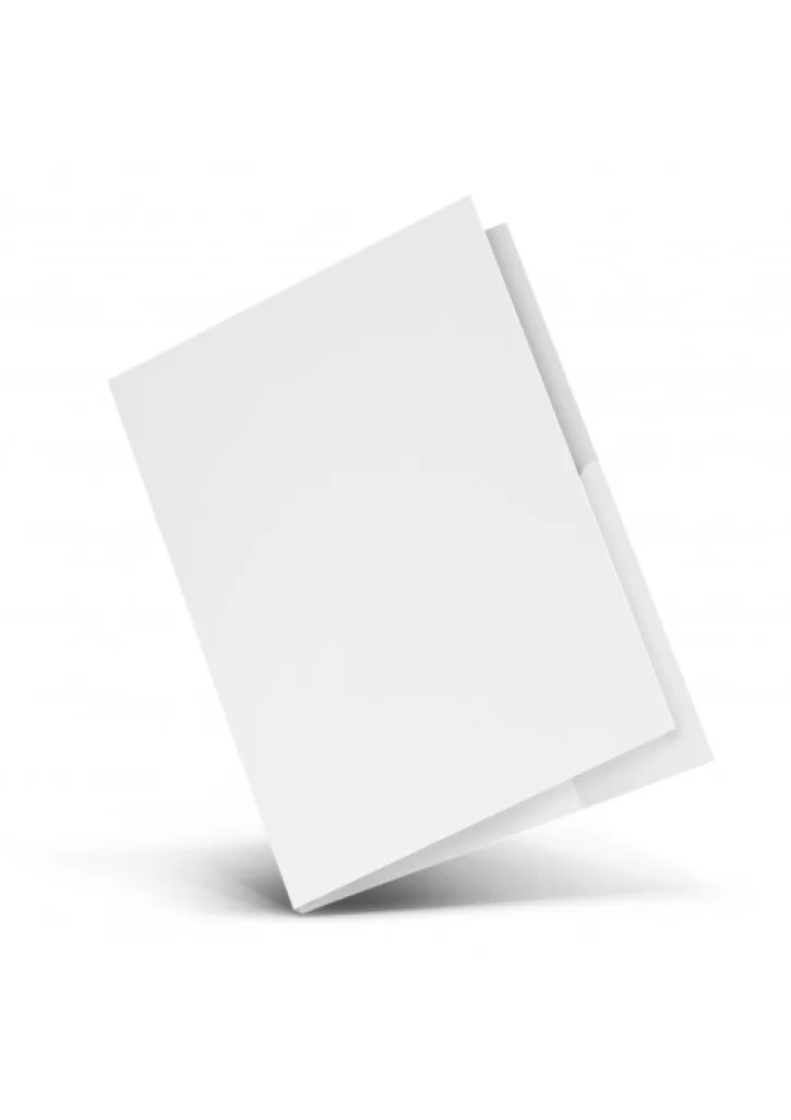 A4 Presentation Folder with Spine